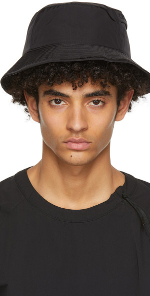C.P. Company - Black Chrome Garment-Dyed Bucket Hat