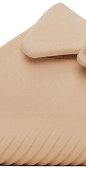 Crocs - Beige Mellow Luxe Recovery Slides