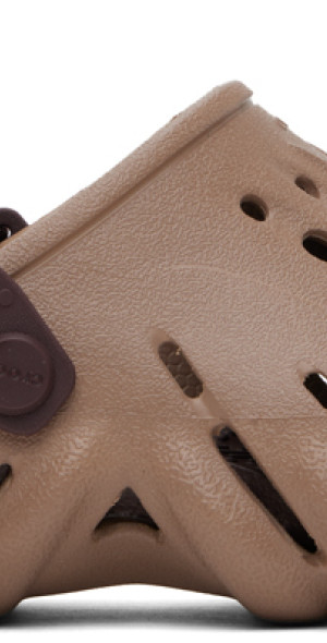 Crocs - Brown Echo Clogs