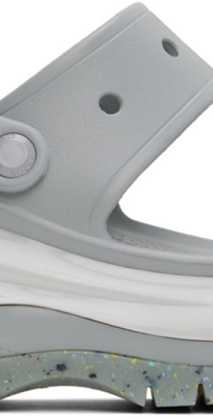 Crocs - Gray Mega Crush Sandals