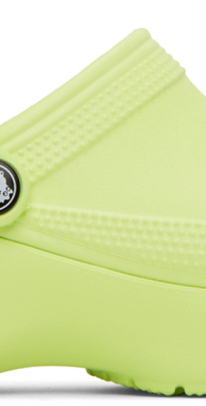 Crocs - Green Classic Platform Clog