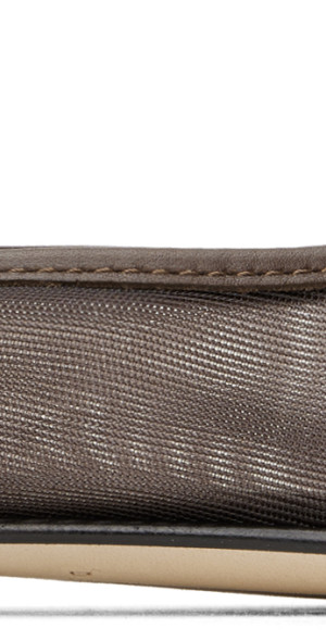 Dear Frances - Brown Balla Mesh Ballerina Flats