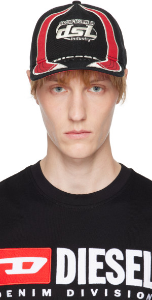 Diesel - Black & Red C-Arson Cap