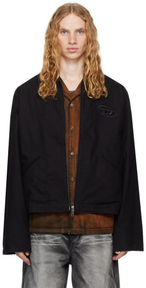 Diesel - Black J-Taylor-Bleach Denim Jacket