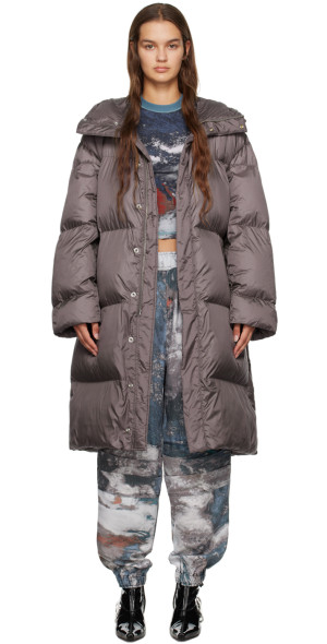 Diesel - Gray W-Takry Puffer Jacket