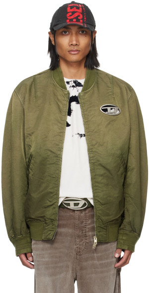 Diesel - Green J-Kepes Bomber Jacket