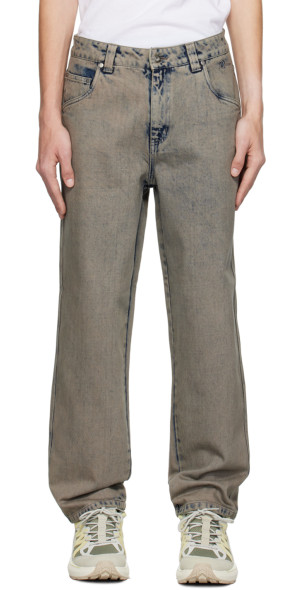 Dime - Gray Relaxed Jeans