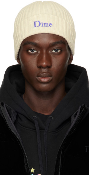Dime - Off-White Classic Fold Beanie