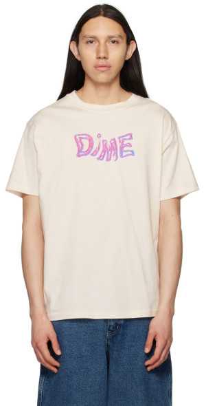 Dime - Off-White Liquid Metal T-Shirt