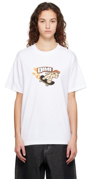 Dime - White Decker T-Shirt