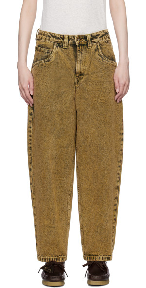 Dime - Yellow Classic Baggy Jeans