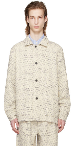 DOCUMENT - Off-White Button Jacket