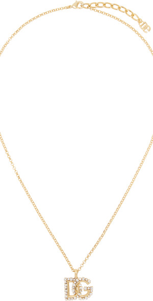 Dolce & Gabbana - Gold 'DG' Logo Chain Necklace