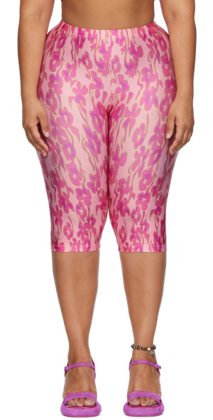 DOS SWIM - SSENSE Exclusive Pink Leo Leggings