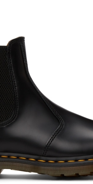 Dr. Martens - Black 2976 Smooth Chelsea Boots