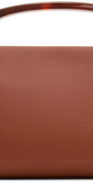 Dries Van Noten - Brown Leather Rectangle Bag
