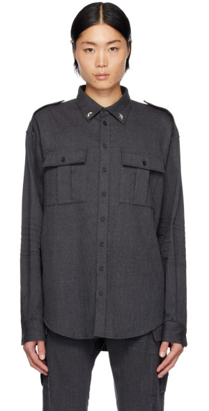 Dsquared2 - Gray Uniform Shirt
