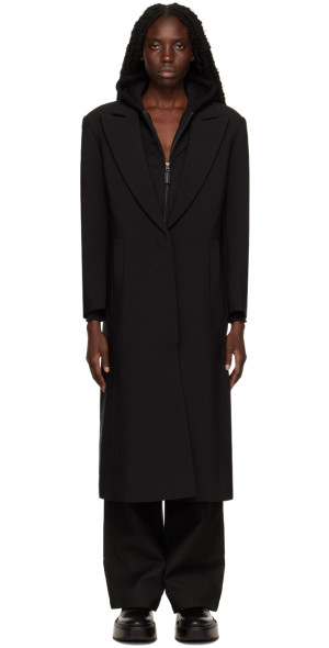 Fax Copy Express - SSENSE Exclusive Black Coat