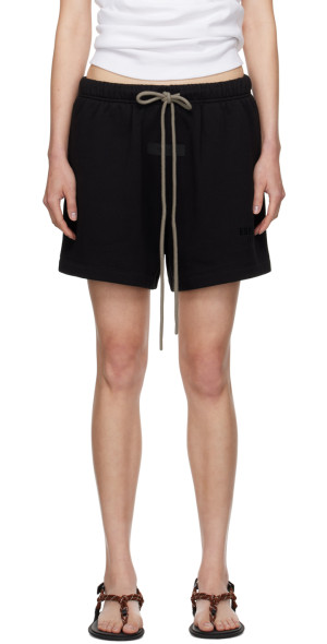Fear of God ESSENTIALS - Black Drawstring Shorts
