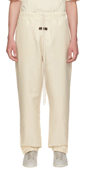 Fear of God ESSENTIALS - Off-White Drawstring Track Pants