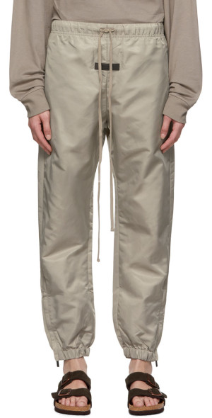 Fear of God ESSENTIALS - Taupe Nylon Track Pants