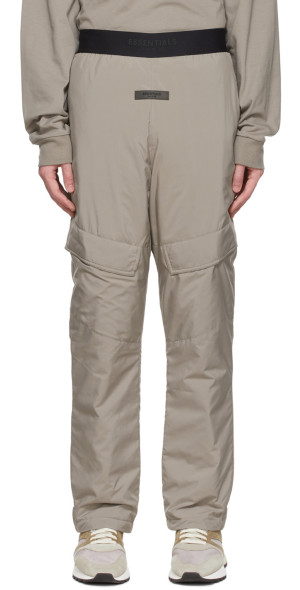 Fear of God ESSENTIALS - Taupe Polyester Cargo Pants