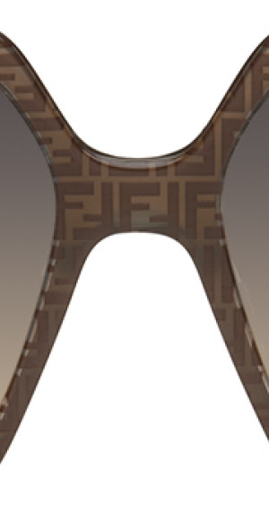 Fendi - Brown Cat-Eye Sunglasses