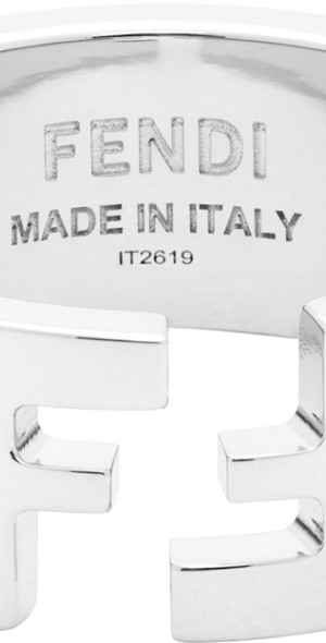 Fendi - Silver 'Forever ' Ring