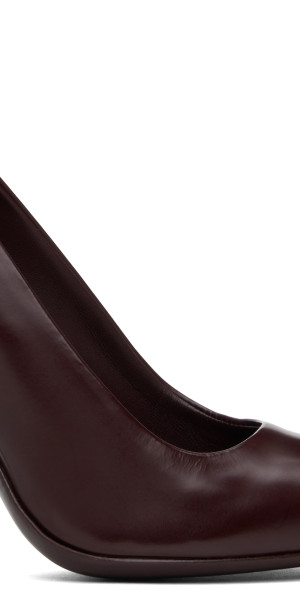 Ferragamo - Burgundy Eva Heels