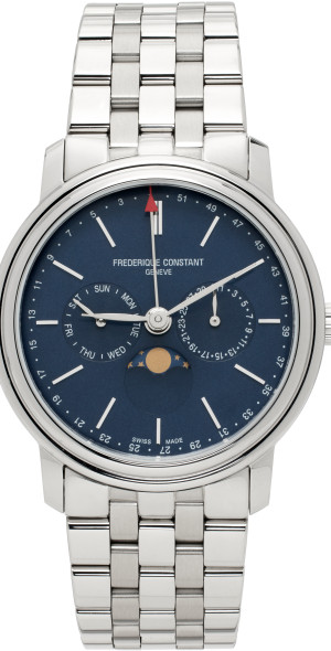 Frédérique Constant - Silver Classics Index Business Timer Watch