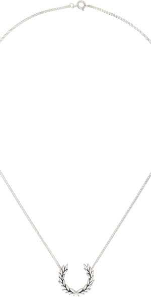 Fred Perry - Silver Laurel Wreath Necklace