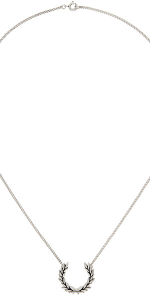 Fred Perry - Silver Wreath Necklace