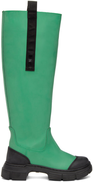 GANNI - Green Country Boots