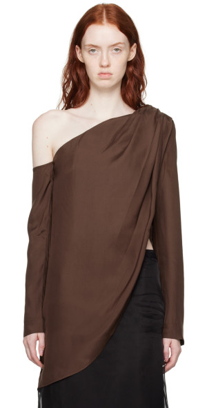 Gauge81 - Brown Toho Blouse