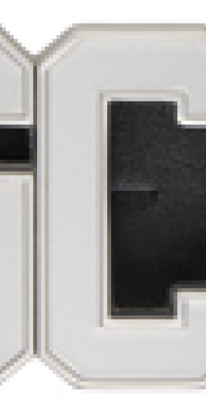 GCDS - Black Classic Logo Belt