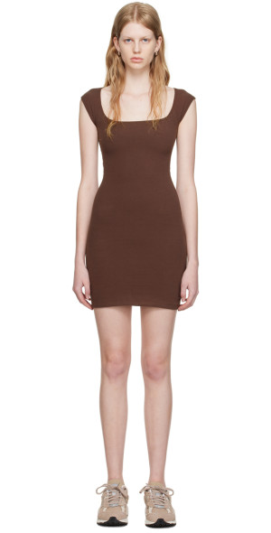 Gil Rodriguez - Brown 'El Tigre' Minidress