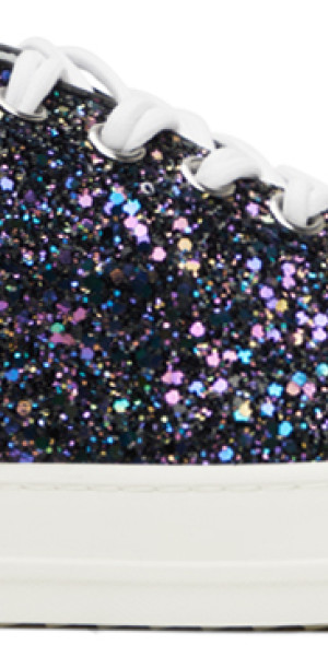 Giuseppe Zanotti - Black & White Blabber Sneakers