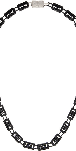 Givenchy - Black G Cube Necklace