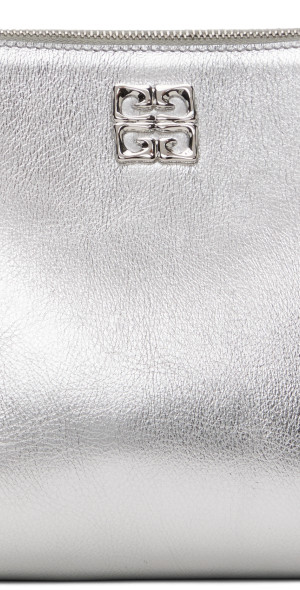 Givenchy - Silver 4G Liquid Pouch