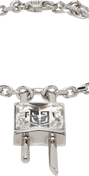 Givenchy - Silver Mini Lock Bracelet