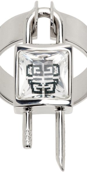 Givenchy - Silver Mini Lock Ring