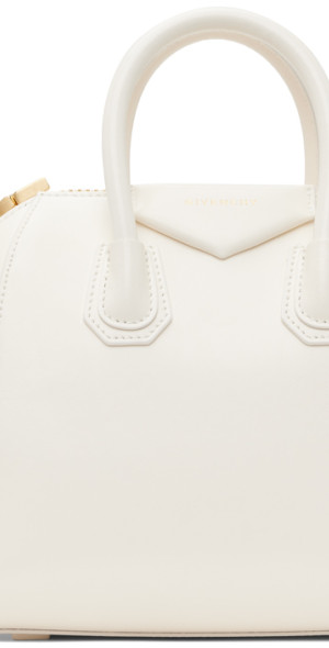 Givenchy - White Mini Antigona Bag