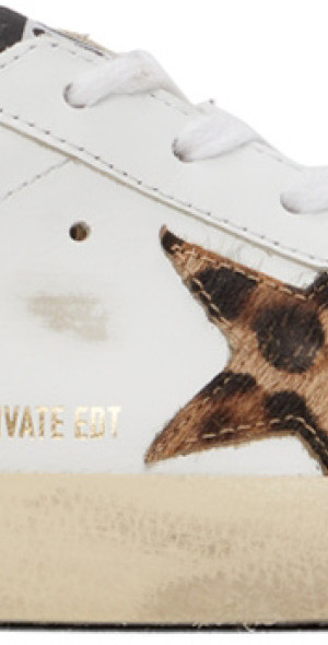 Golden Goose - SSENSE Exclusive White & Pink Super-Star Classic Sneakers