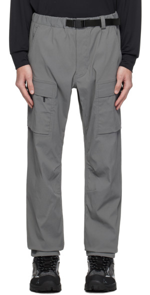 Goldwin - Gray Belted Cargo Pants
