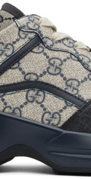 Gucci - Beige Rhyton Sneakers
