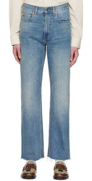 Gucci - Blue Baggy Jeans