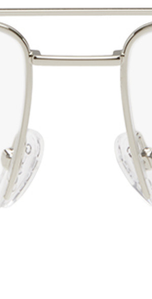 Gucci - Silver Aviator Glasses