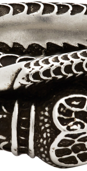 Gucci - Silver Garden Snake Ring