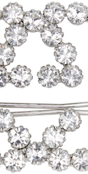 Gucci - Silver Interlocking G Hair Clip