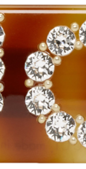 Gucci - Tortoiseshell Crystal Barrette